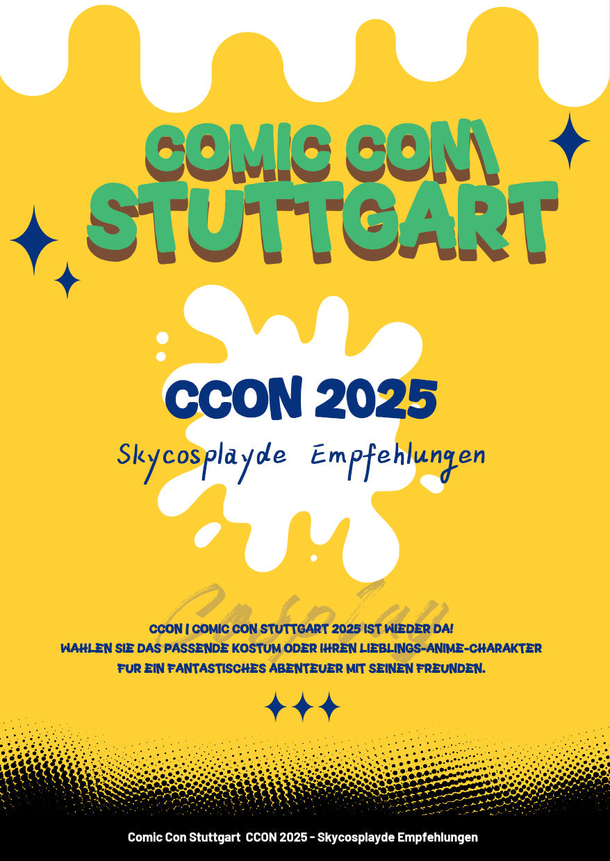 Comic Con Stuttgart 2025 – SkyCosplay Empfehlungen und Rabattaktion ...