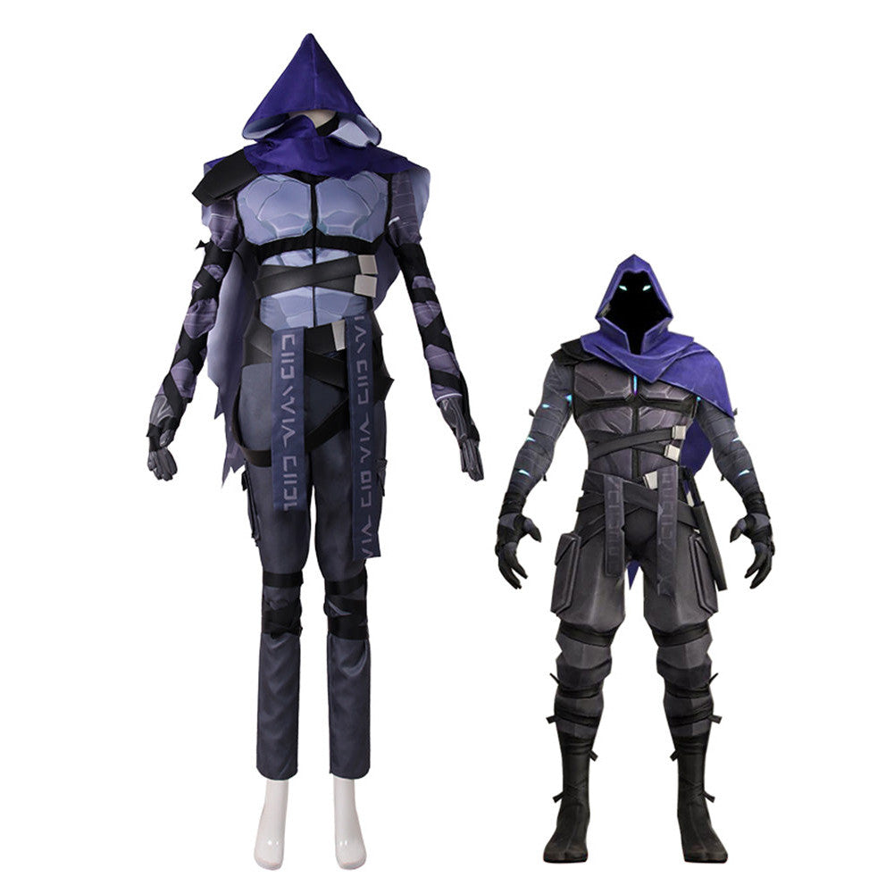Valorant Omen Cosplay Kostüm Halloween Karneval Outfits – SKYCOSPLAY.DE